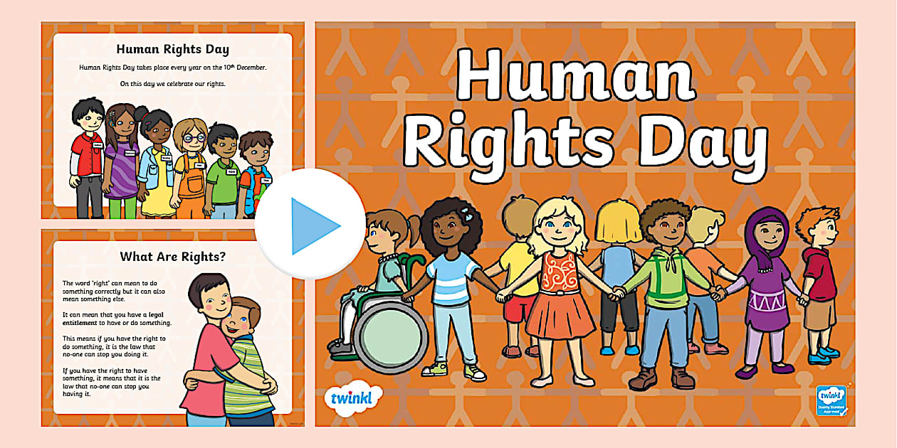Human Rights Day PowerPoint - Primary Resource - Twinkl