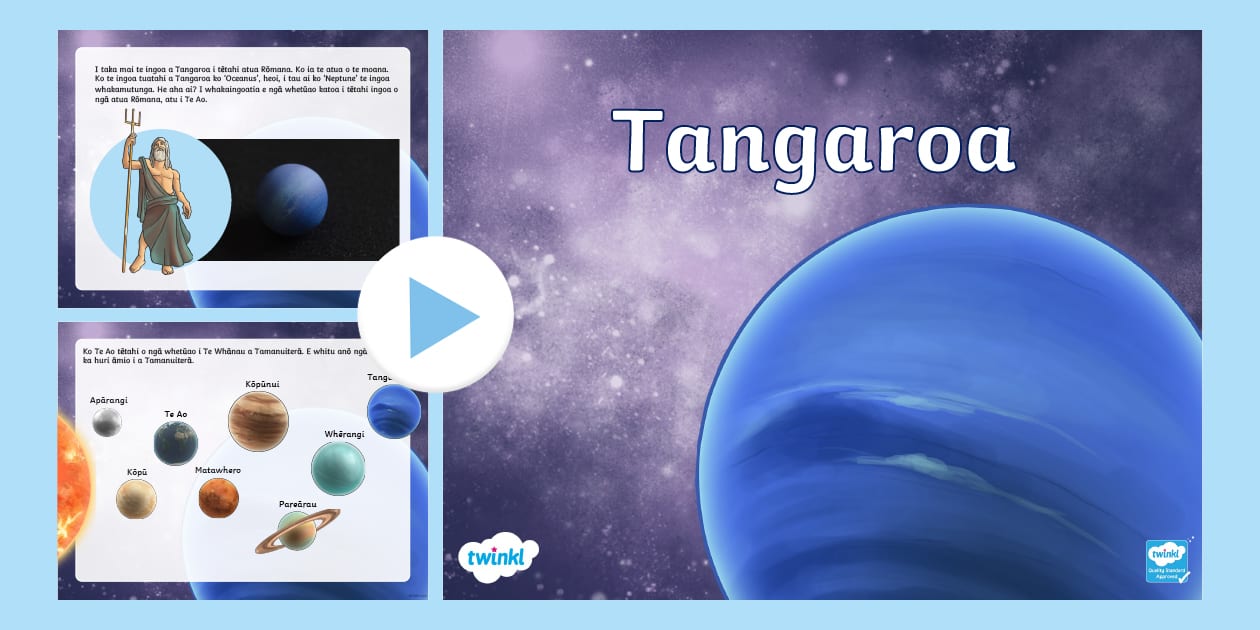 Ko Tangaroa - He Whakaaturanga Hiko (teacher made) - Twinkl
