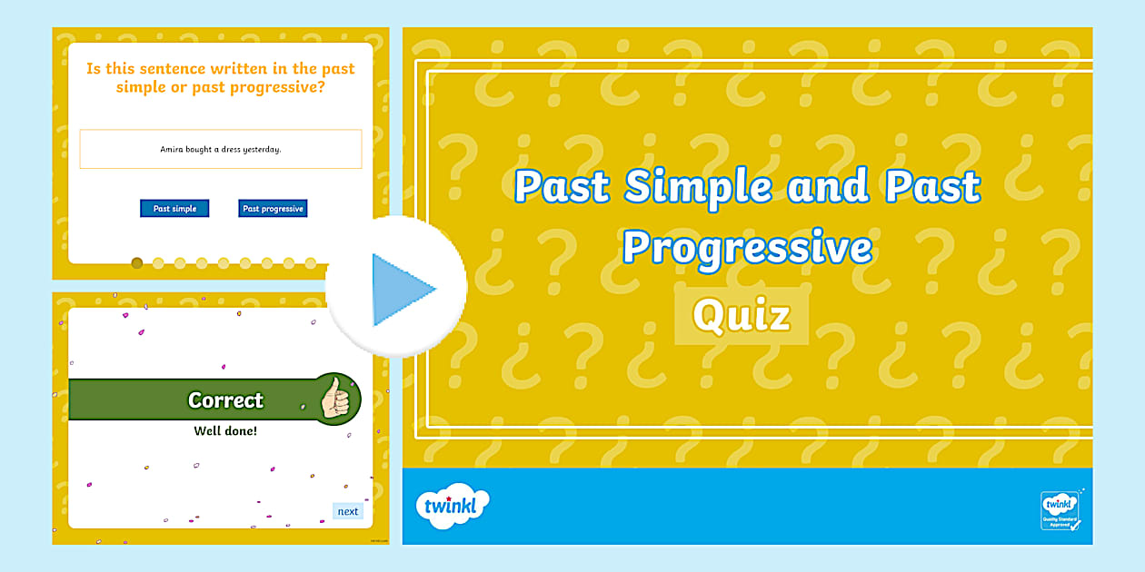 Identifying the Past Simple & Past Continuous Quiz