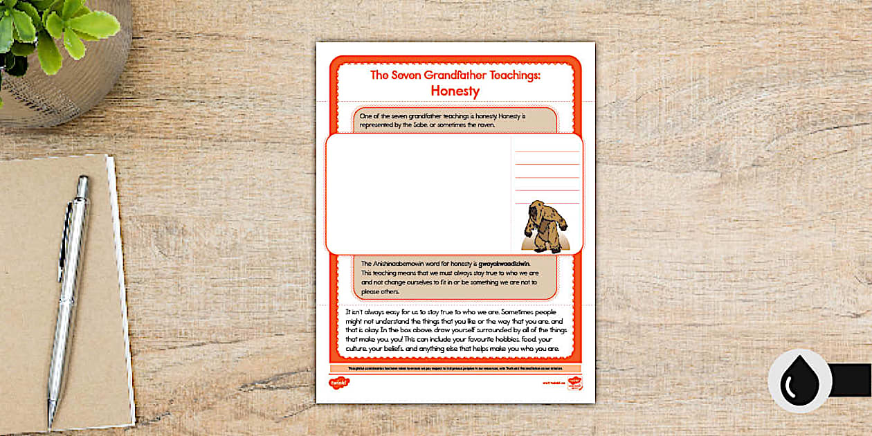 The Seven Grandfather Teachings: An Activity about Honesty