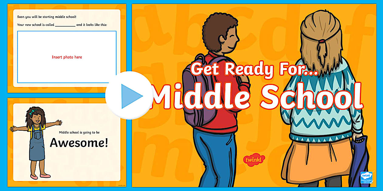 Get Ready for Middle School PowerPoint