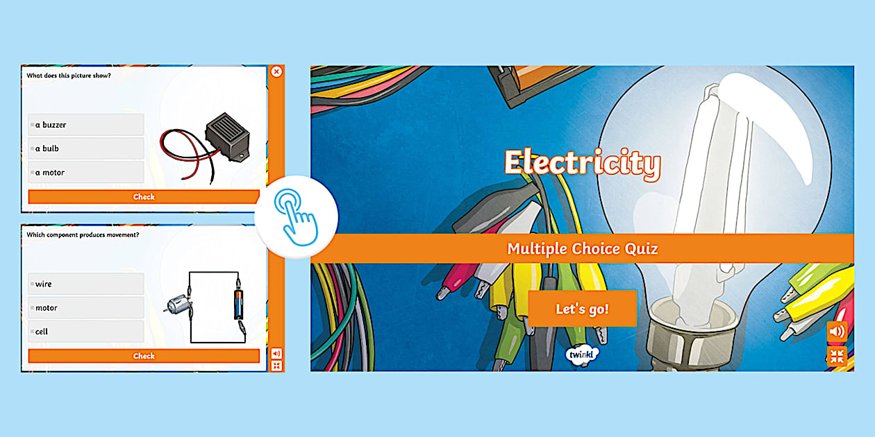 Retrieval Practice: Science: Electricity Y4 Interactive Quiz