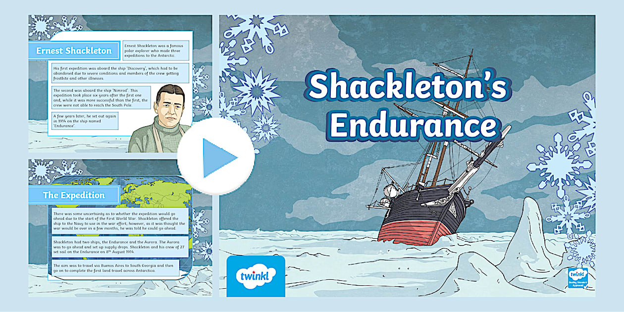 Endurance PowerPoint - Facts About Ernest Shackleton