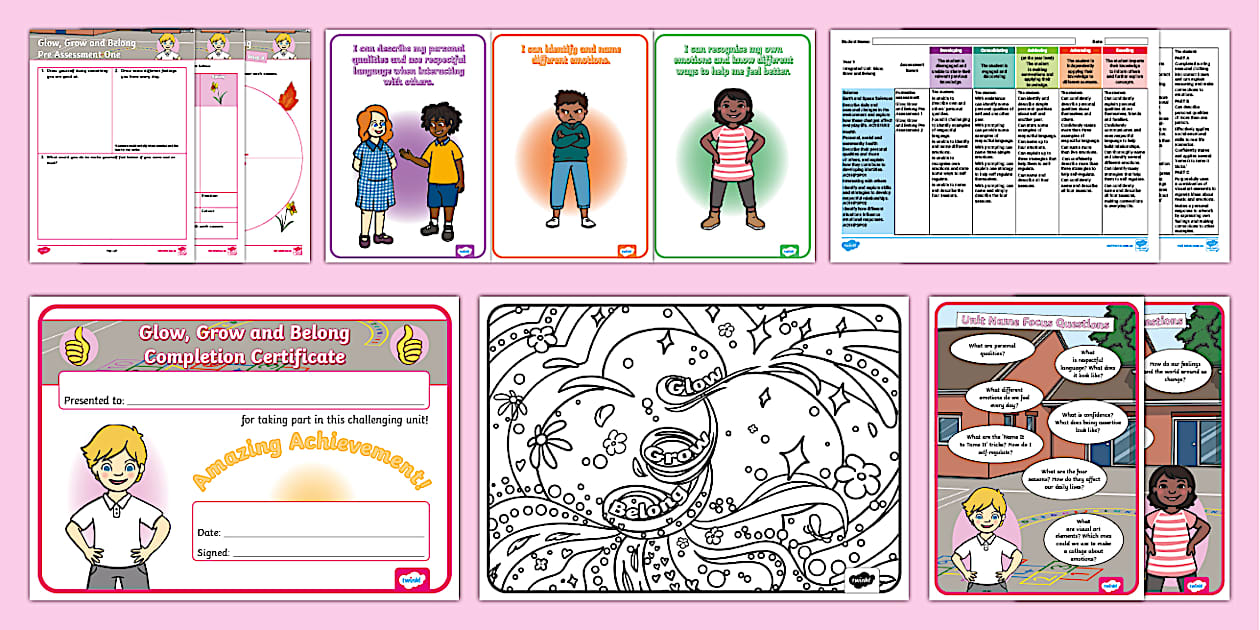 Mini IU Year 1 Glow, Grow and Belong Display Pack