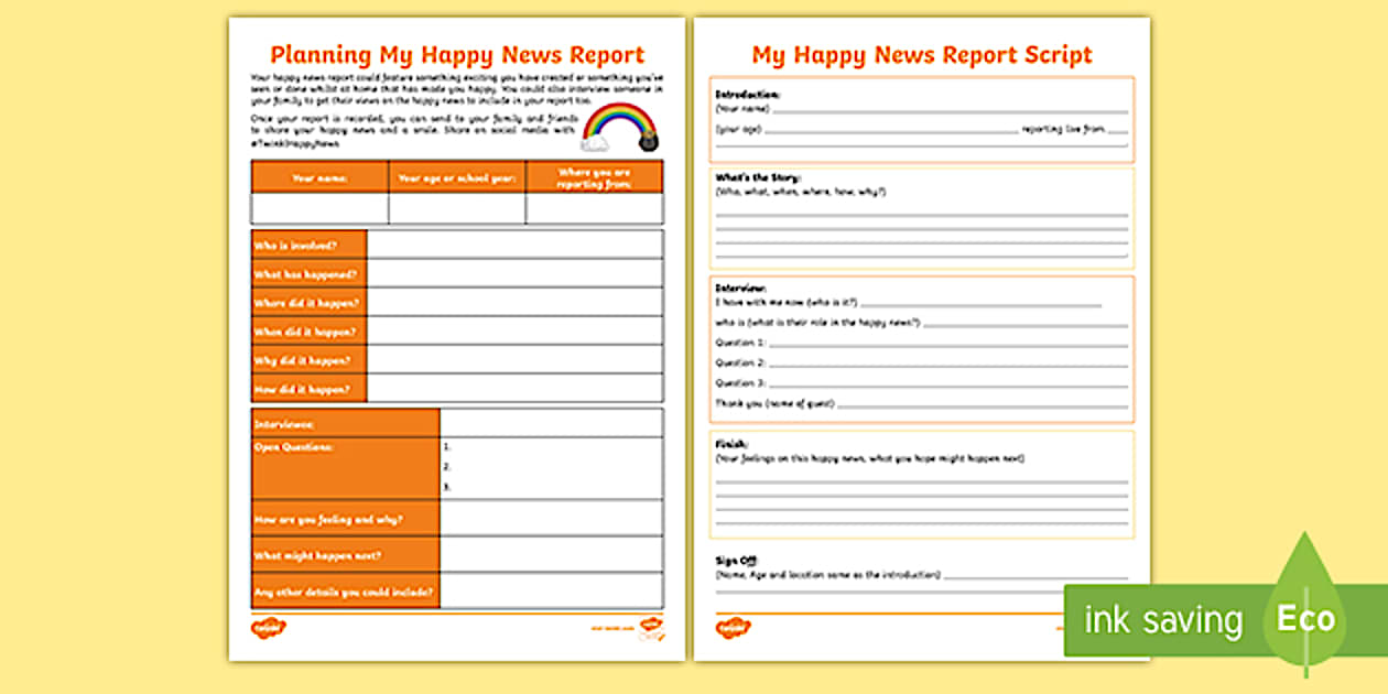 Happy News (teacher made) - Twinkl