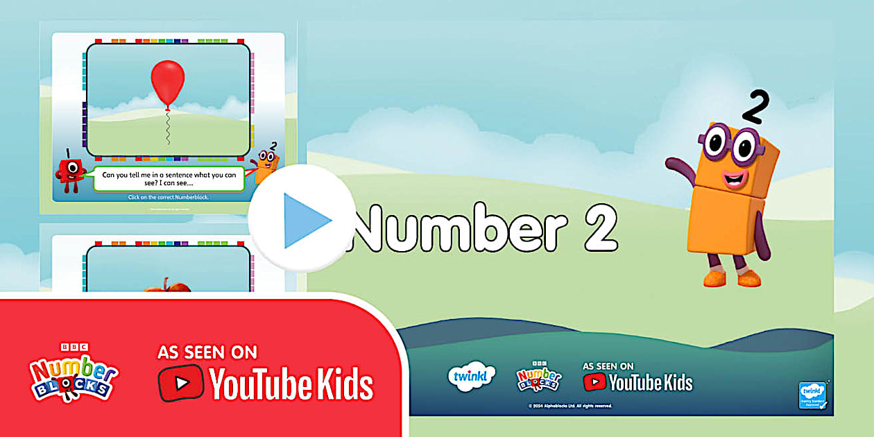 Numberblocks: It's Better with Two PowerPoint - Twinkl