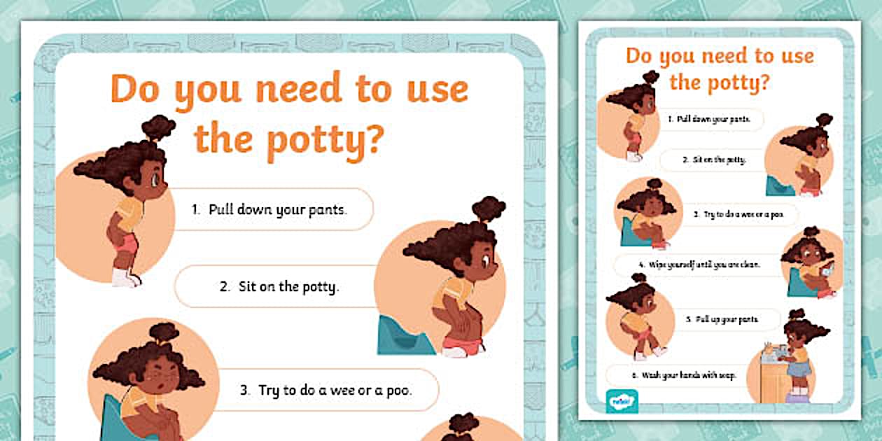 Potty Training Sequence Poster | Twinkl Originals - Twinkl