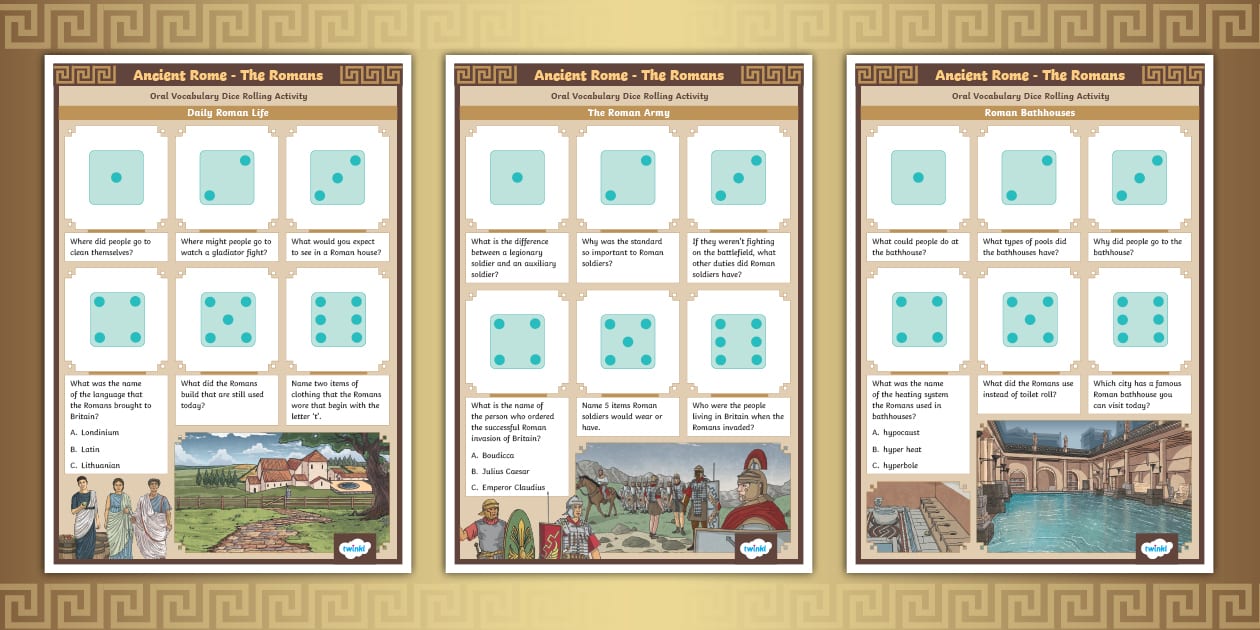 EAL Younger Learners History Curriculum Scaffolding - The Romans Oral