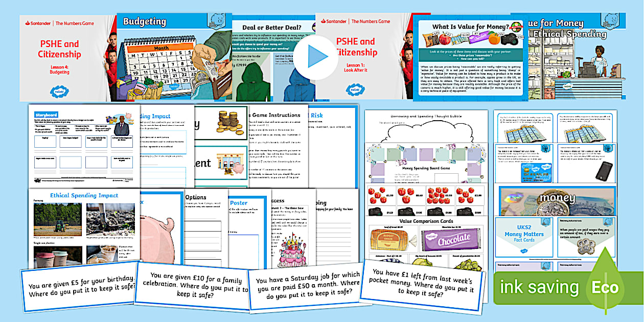 FREE! - PSHE: UKS2 Money Matters - Unit Pack - Twinkl