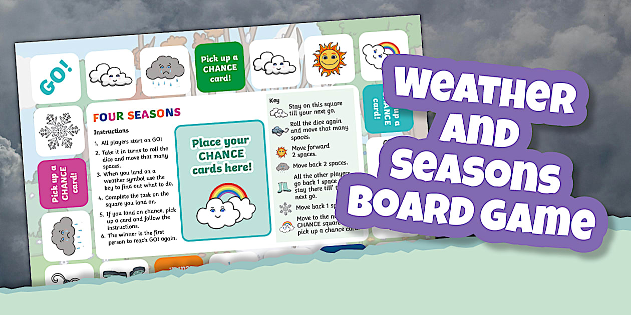 Weather and Seasons Board Game