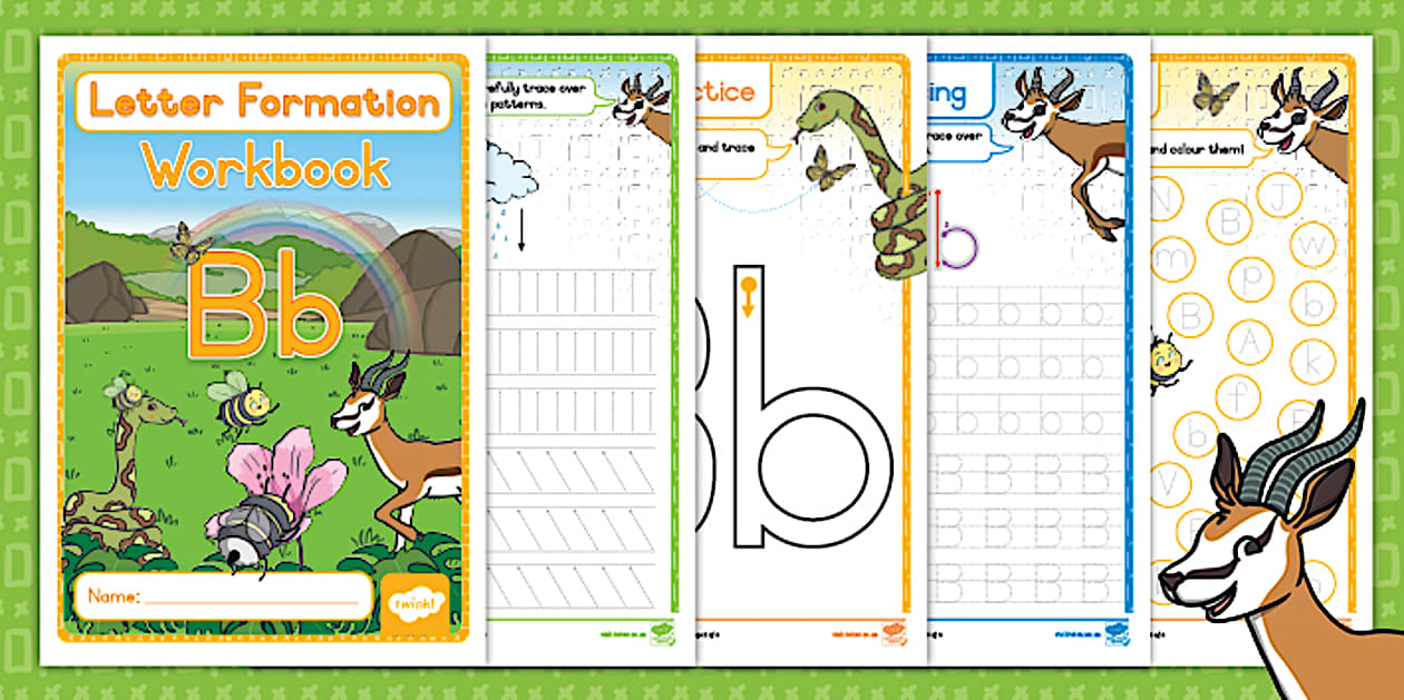 Grade 1 Letter Formation Workbook - Bb (Teacher-Made)