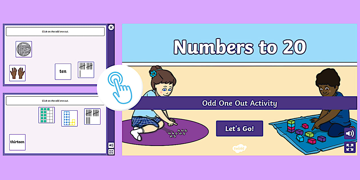 Numbers to 20 Odd One Out Activity | Twinkl Go! - Twinkl