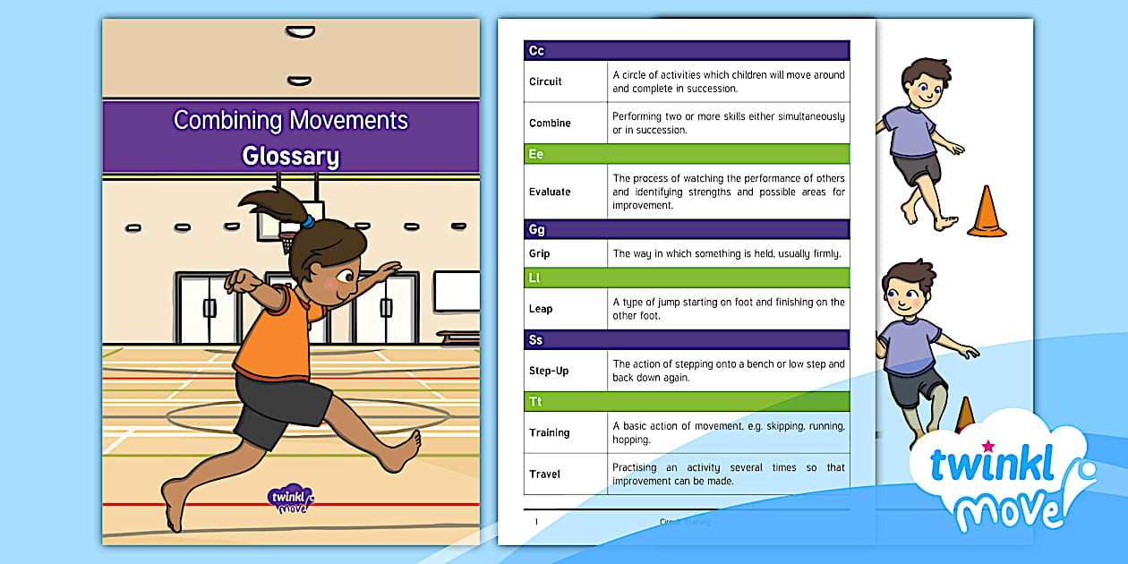 👉 Twinkl Move PE - Y2 Circuit Training: CPD Glossary