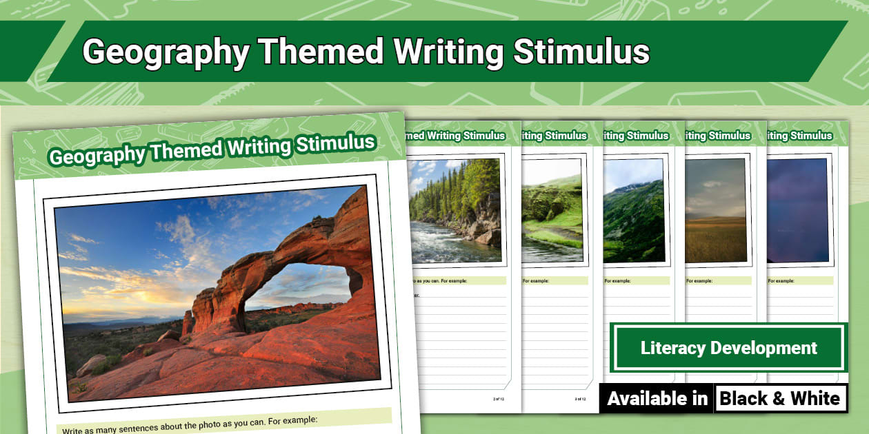 Geography-Themed Writing Frames