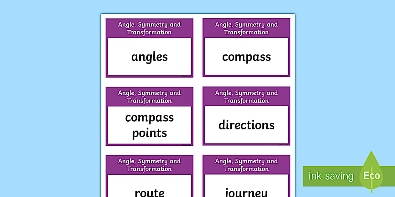 CfE Second Level Numeracy and Mathematics: Angle, Symmetry and Transformation