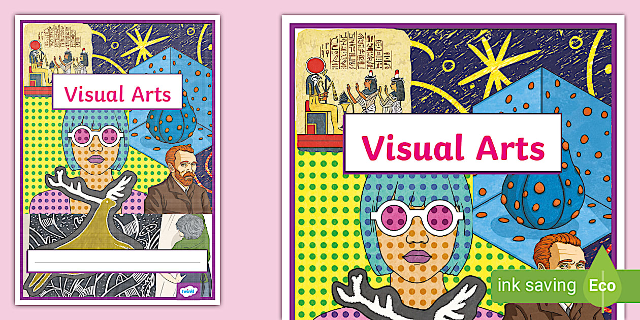 Visual Arts Book Cover (teacher made) - Twinkl