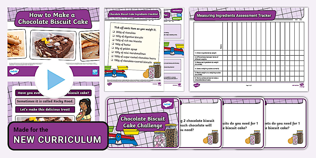 Chocolate Biscuit Cake Resource Pack | Twinkl Ireland
