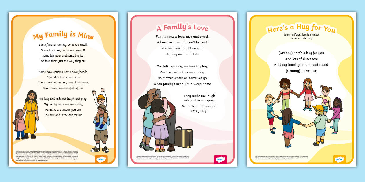 My Family Rhymes Pack