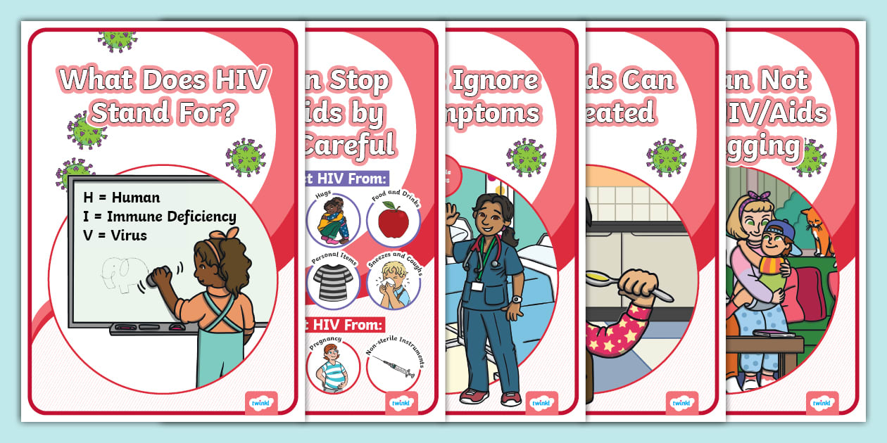 Foundation Phase Healthy Living - Posters - HIV
