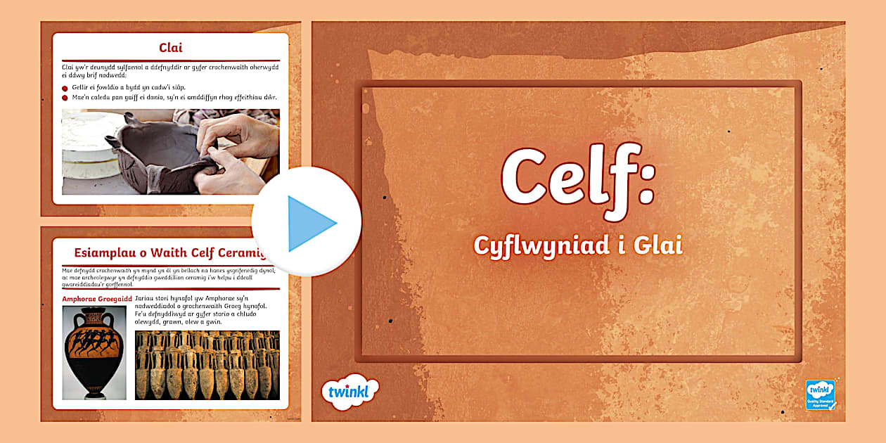 Celf: Cyflwyniad i Glai (teacher made) - Twinkl