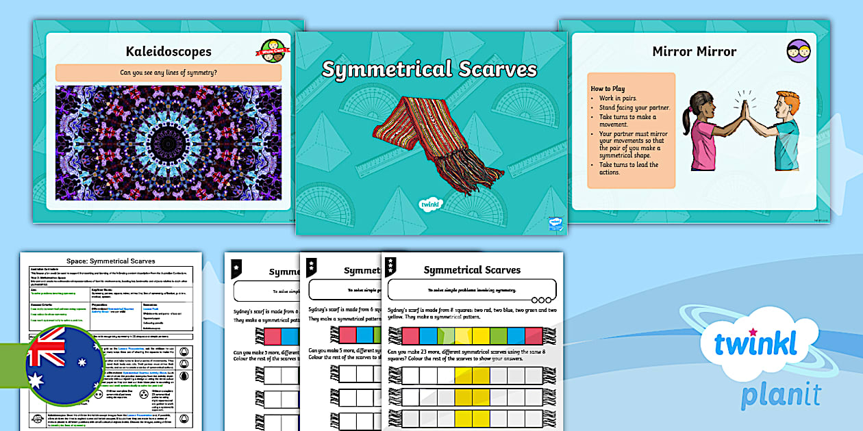 Year 3 Space: Symmetry Lesson 3 (teacher made) - Twinkl