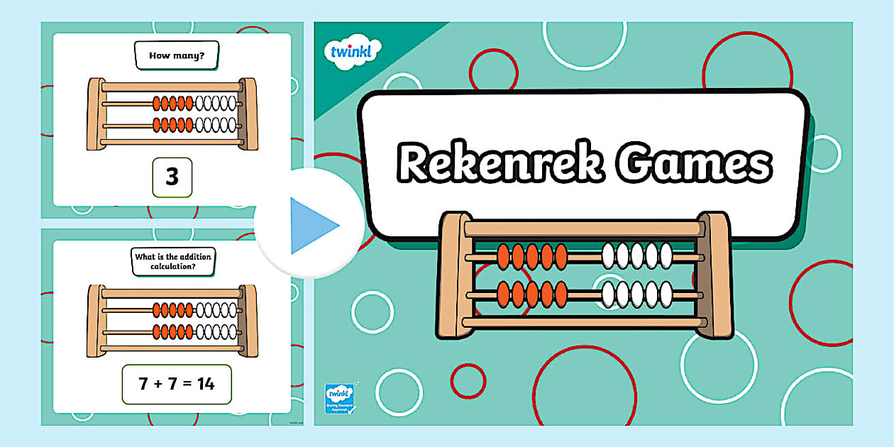 Rekenrek Games PowerPoint | Twinkl | Maths | Counting | KS1