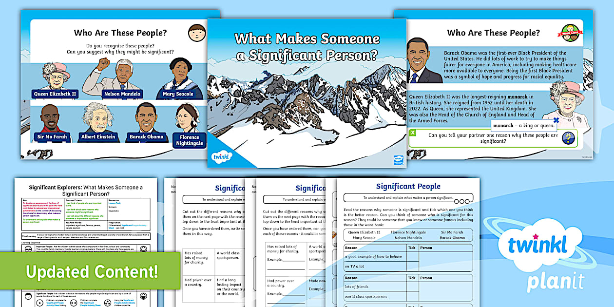 History: Significant Explorers KS1 Lesson Pack 1 - Twinkl