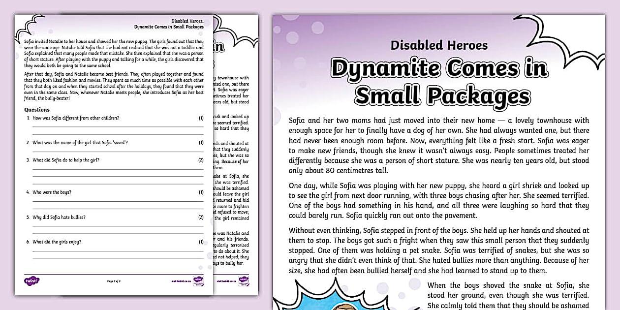Disabled Heroes - Dynamite Comes in Small Packages - Comp