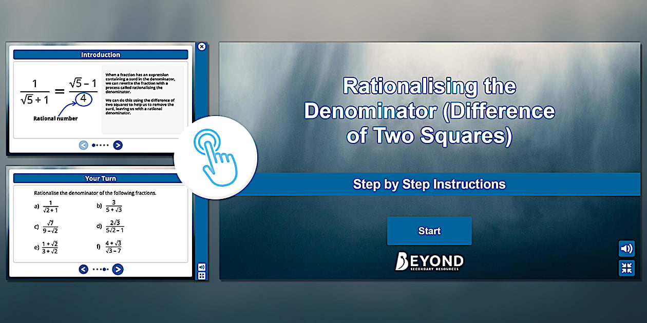 👉 How to Rationalise the Denominator - Surds | GCSE Maths