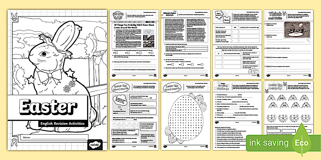 SPaG SATs KS2 Year 6: Easter English Revision Booklet