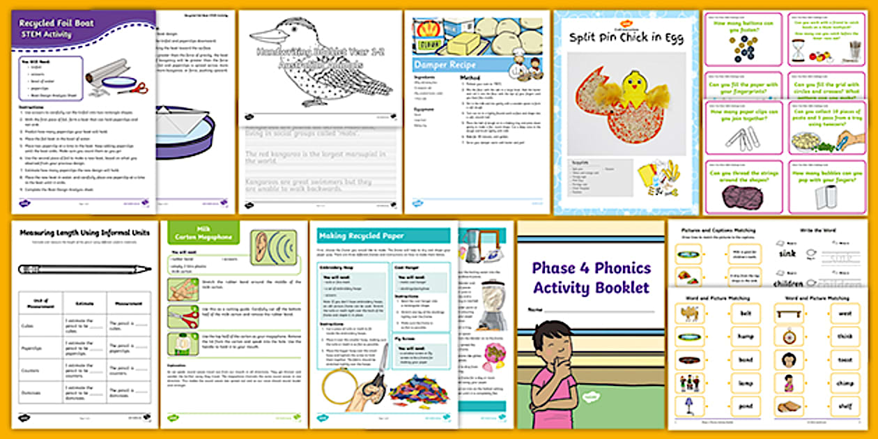Year 1 Australian School Closure Home Learning Resource Pack