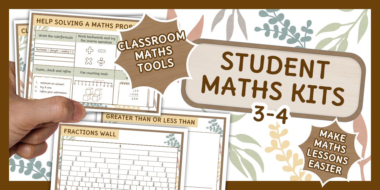 Student Maths Kits 3-4