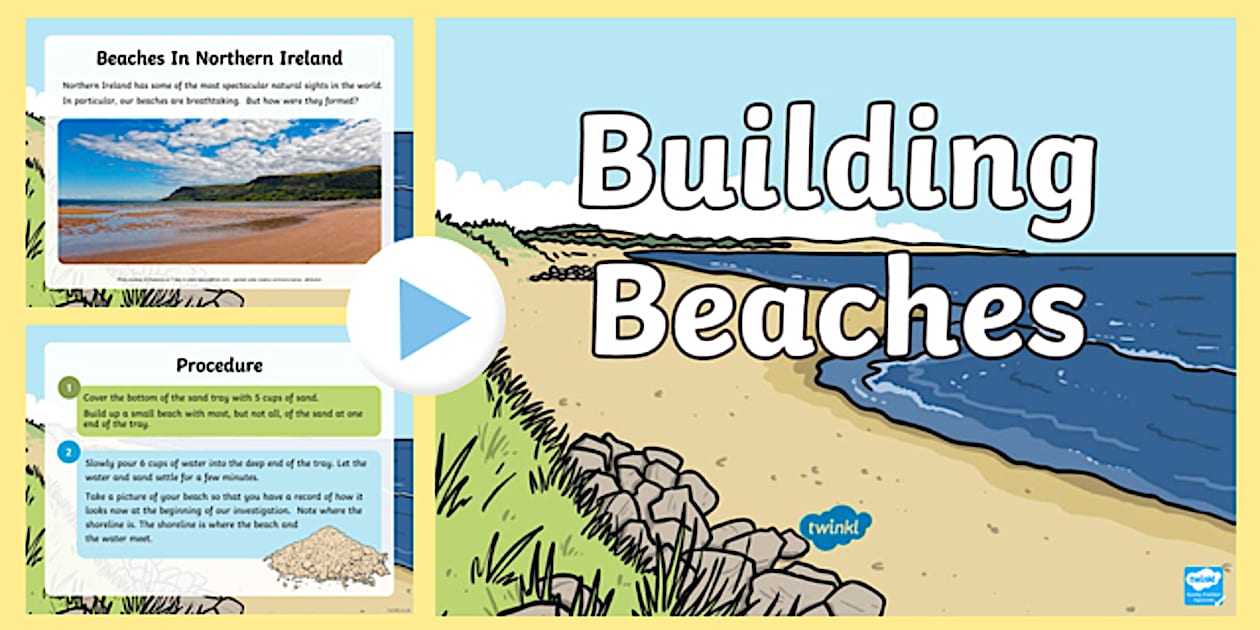 Building Beaches STEM PowerPoint (Teacher-Made) - Twinkl