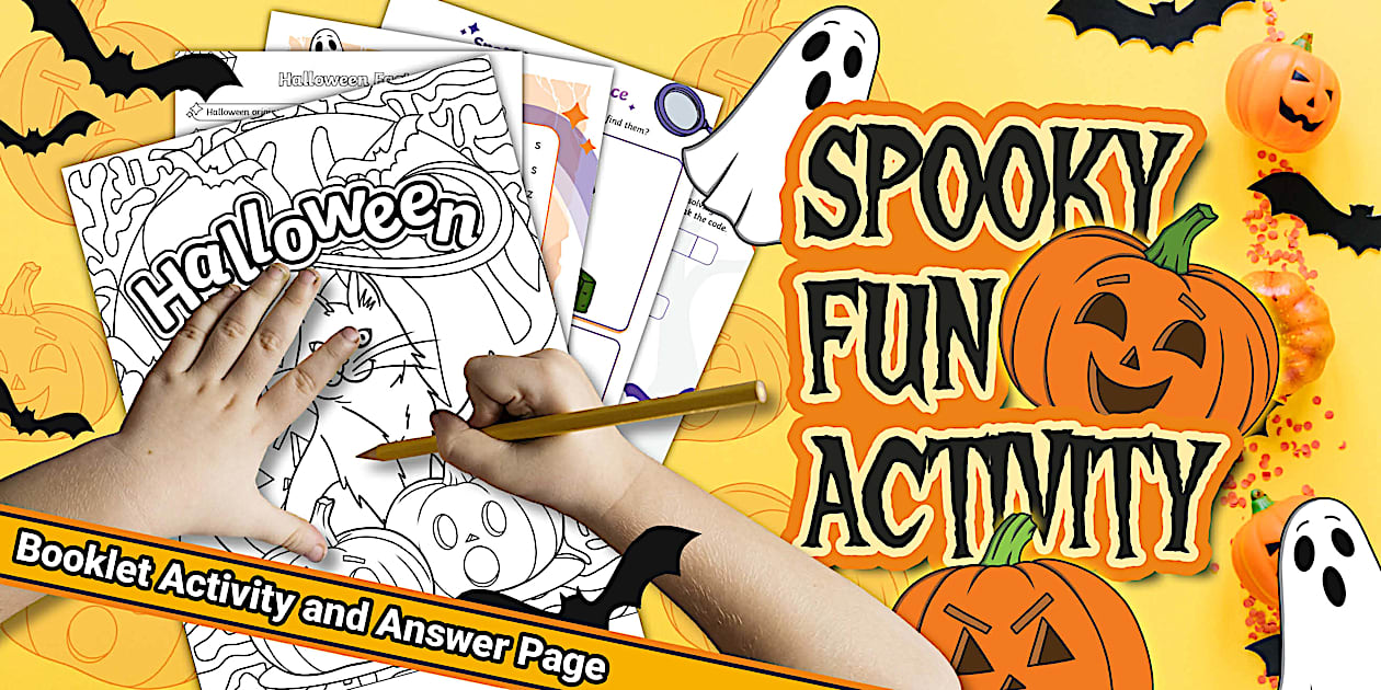 Halloween Activity Booklet (Years 0-3)