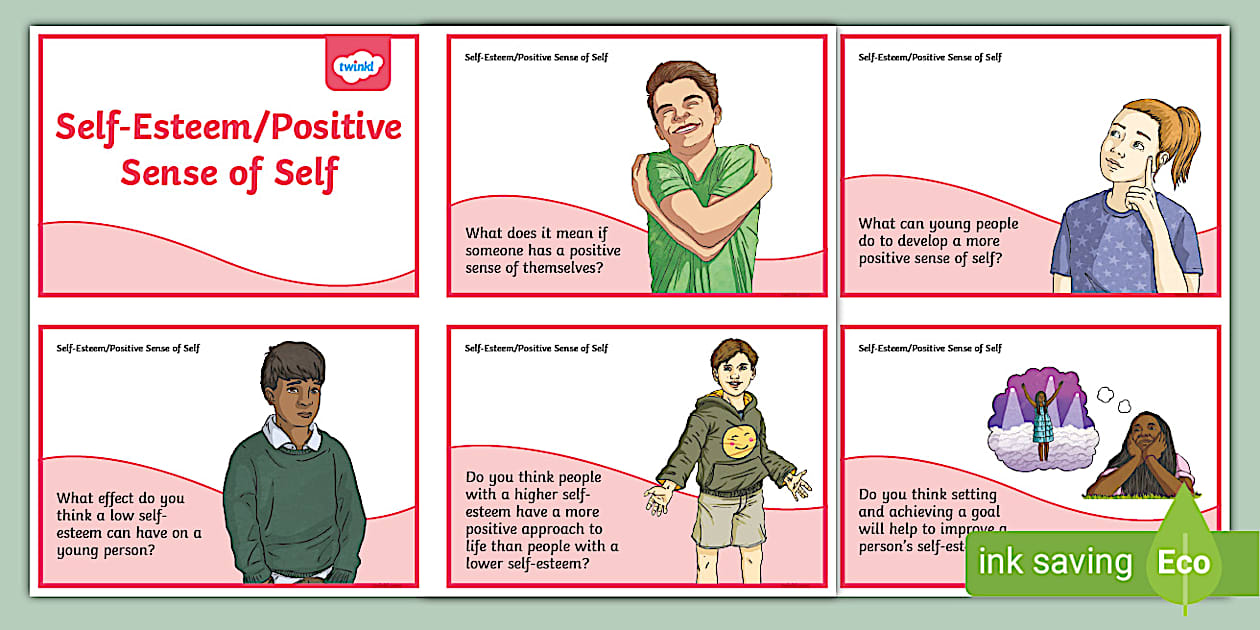 Self-Esteem/Positive Sense of Self Challenge Cards - Twinkl