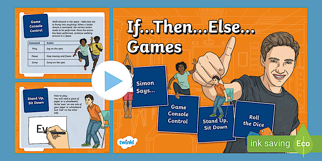 KS2 - If...Then...Else... Games - Twinkl - KS2 - Twinkl