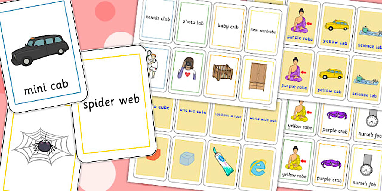 Dyslexic Three Syllable Final B Sound Playing Cards - Twinkl