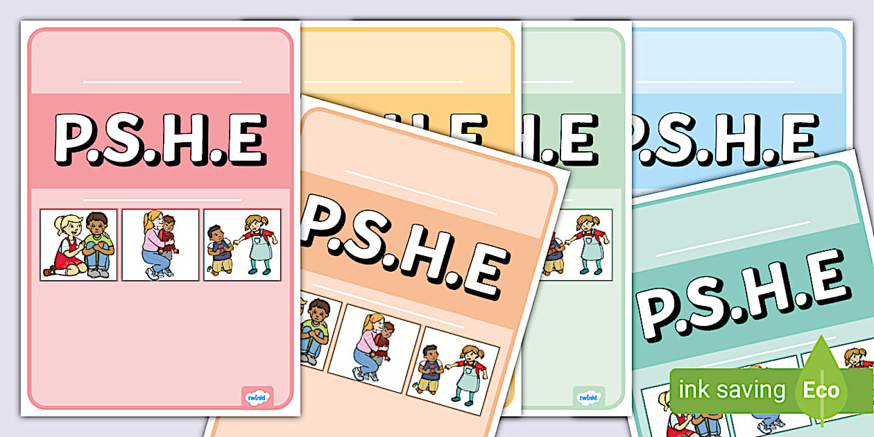 PSHE Divider Covers (teacher made) - Twinkl