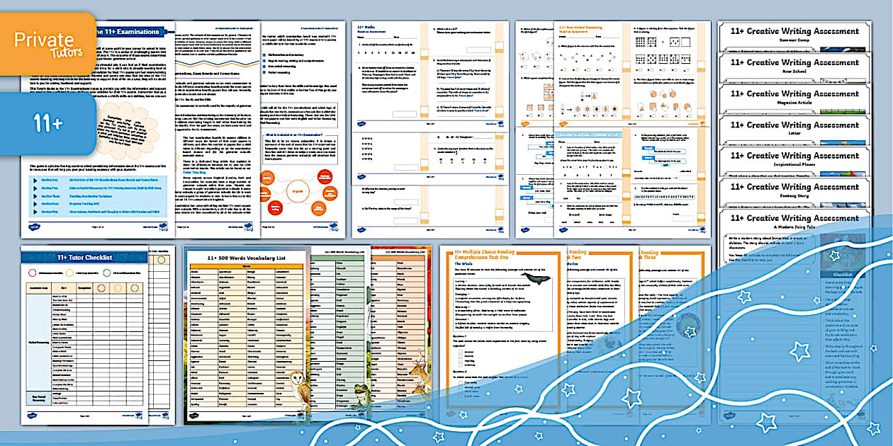 11+ Baseline Assessment Papers (teacher made) - Twinkl
