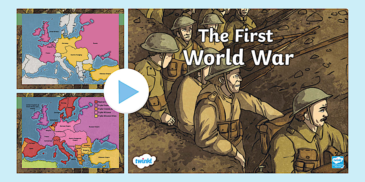 KS2 The First World War PowerPoint (teacher made) - Twinkl