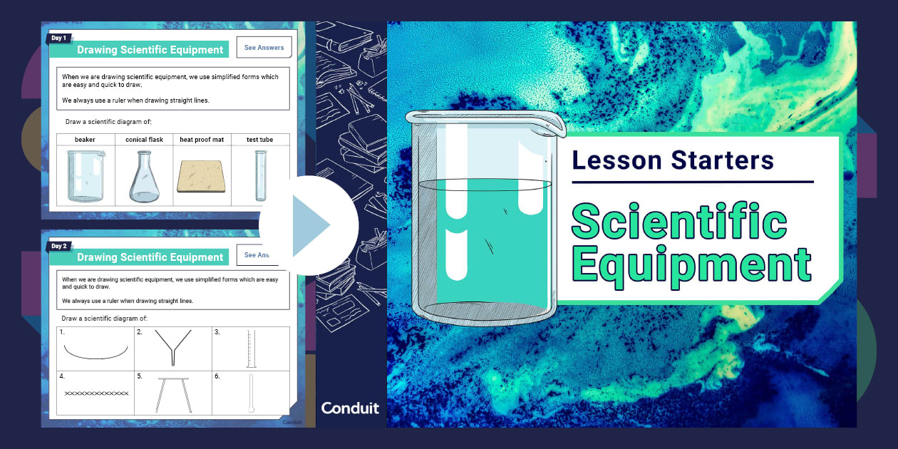 Science Equipment Lesson Starters PowerPoint - Twinkl