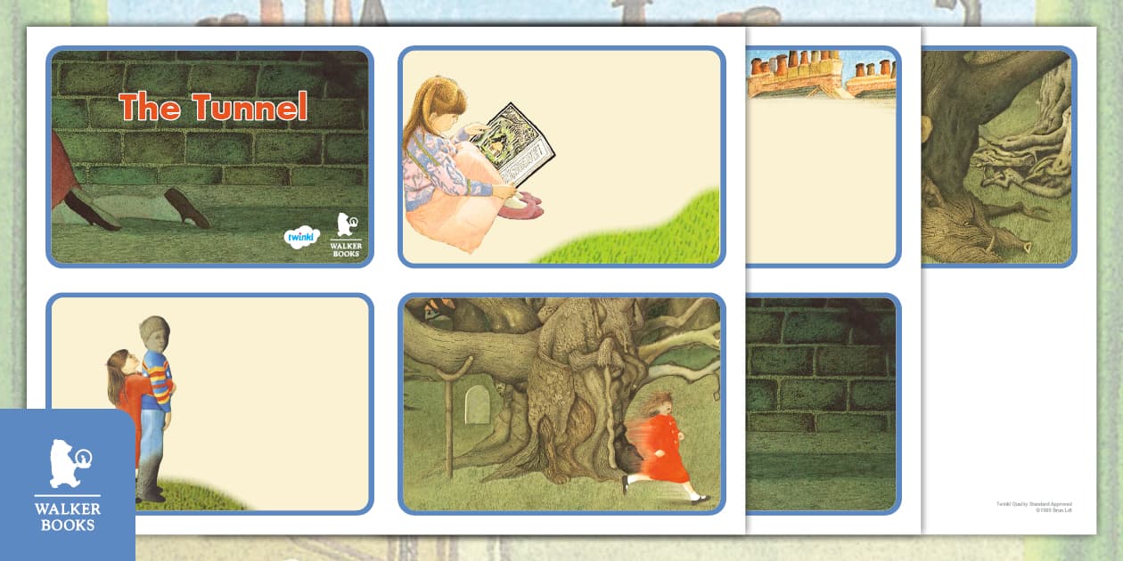 FREE! - The Tunnel: Sequencing Cards (Lehrer gemacht)