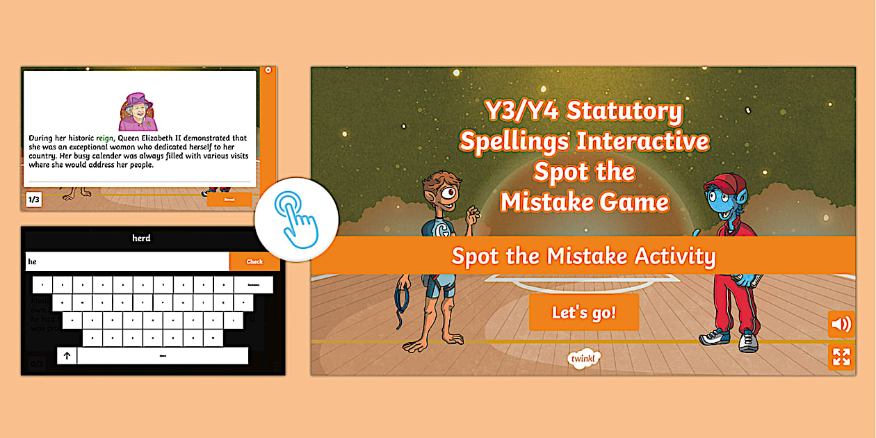 Year 4 Spelling Game (teacher made) - Twinkl