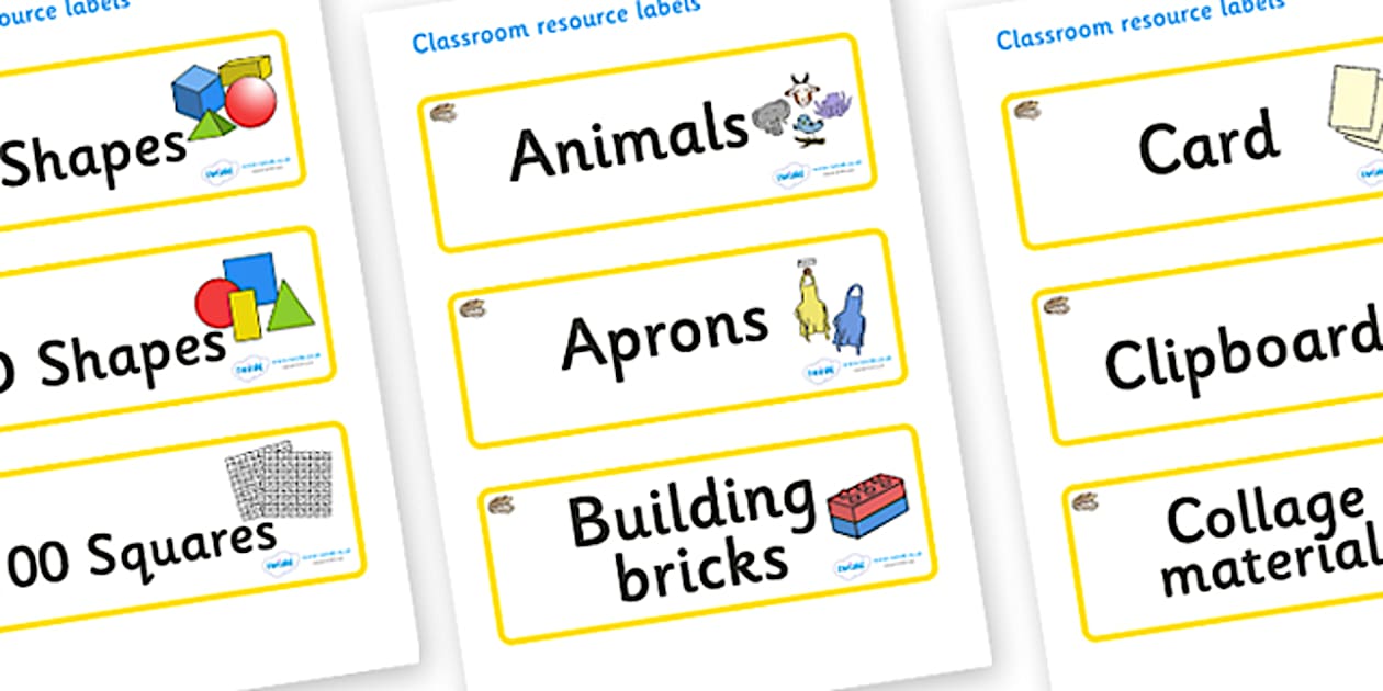 Pearl Themed Editable Classroom Resource Labels - Twinkl