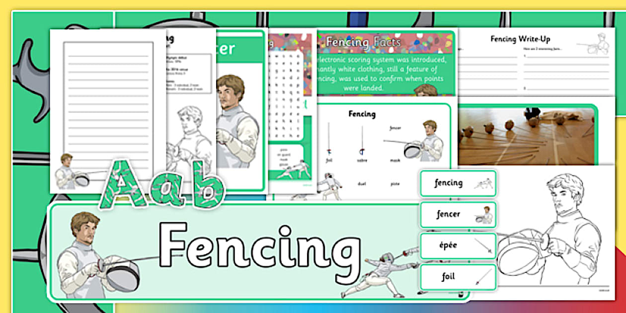 Fencing Resource Pack (teacher made) - Twinkl