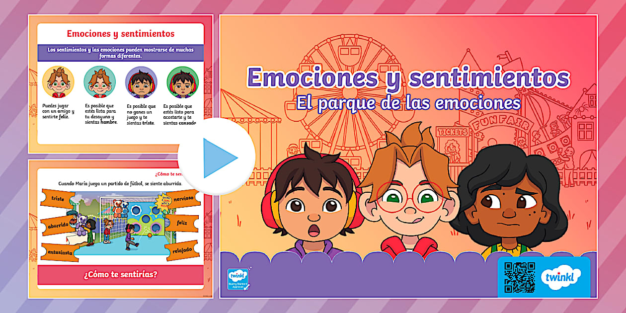 Emociones y sentimientos - PowerPoint (Hecho por educadores)
