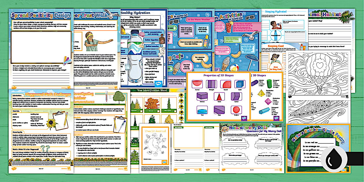 Summer in Canada: Intermediate Mega Outdoor Learning Pack