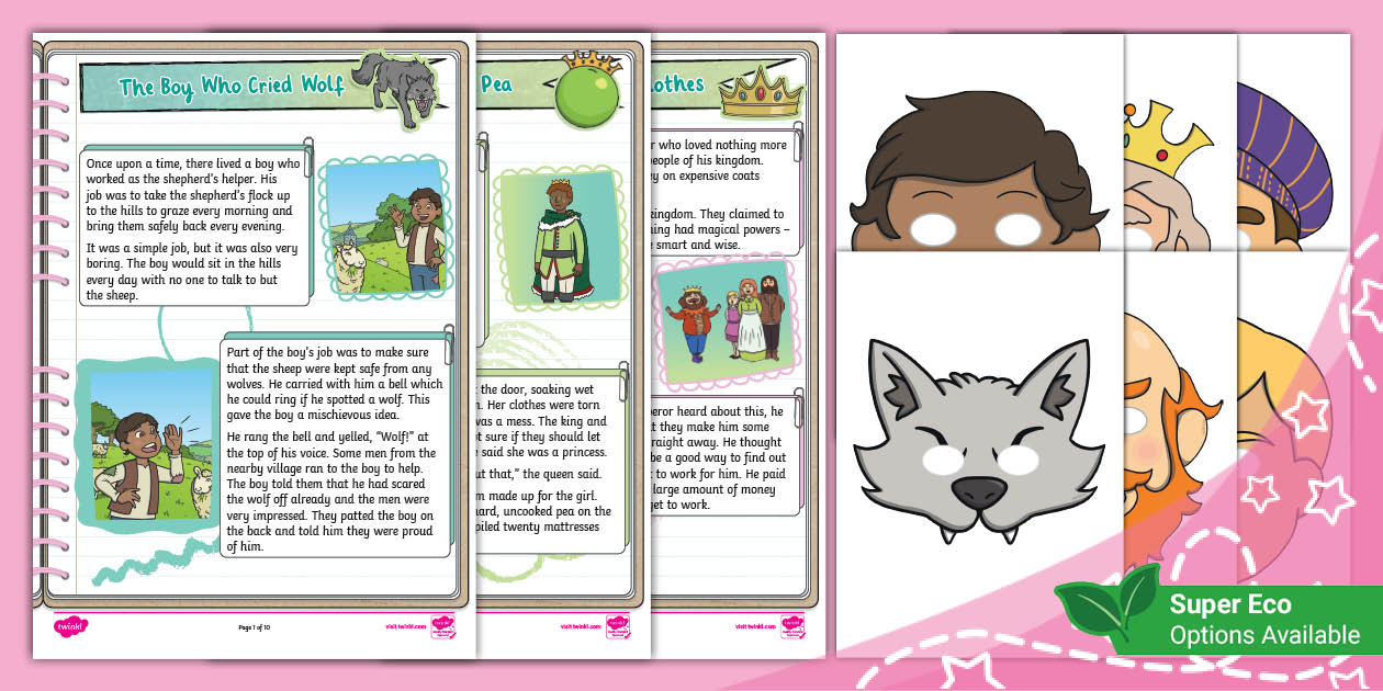 Traditional Tales: Discussion and Role Play Activity Pack (Ages 5 - 7)