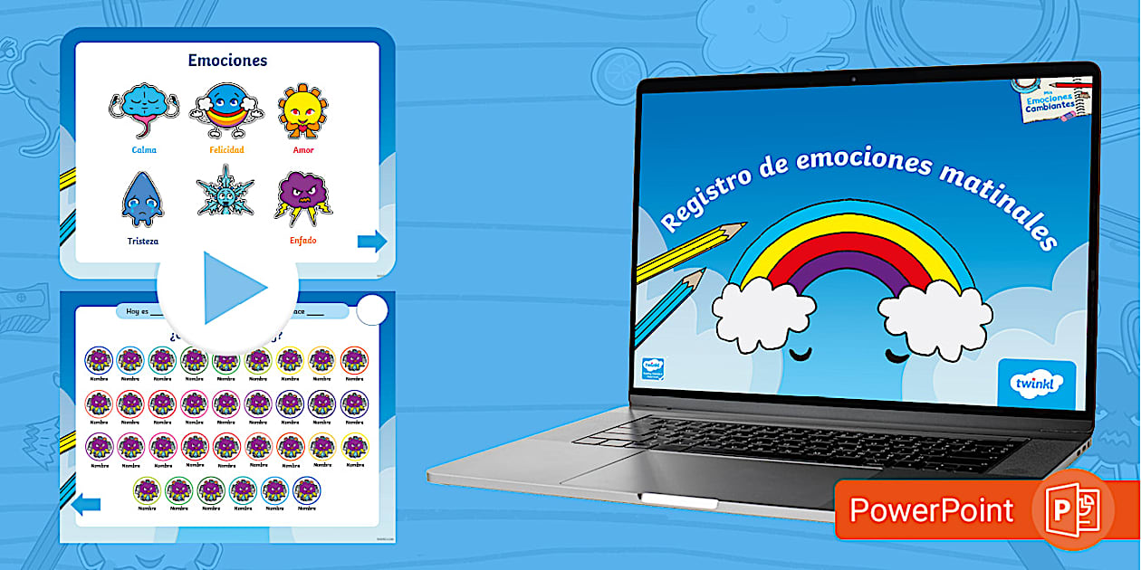 Presentación: Mis emociones cambiantes - Registro de mis emociones