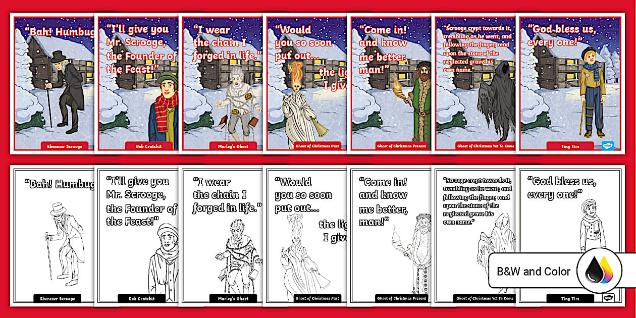A Christmas Carol Quotes | Resource | Twinkl USA - Twinkl